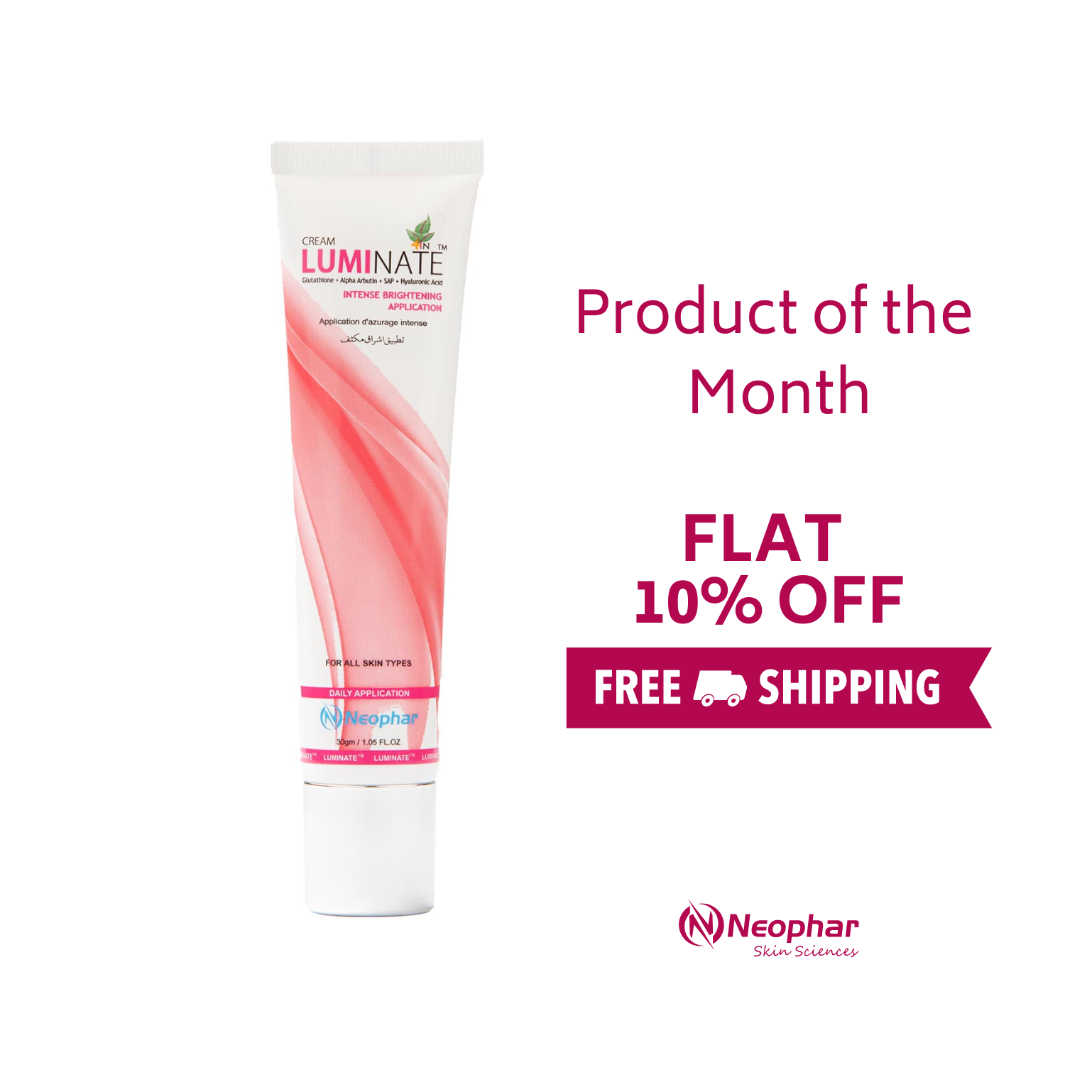 Luminate Intense Skin Brightening Cream – Neophar Skin Sciences