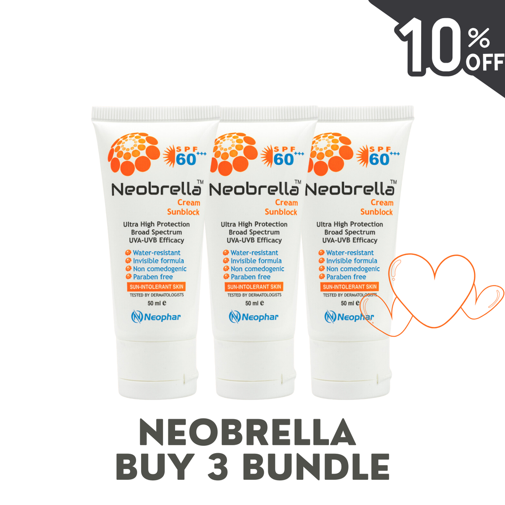 Neobrella Sunblock SPF60 - Buy 3 Save 10% – Neophar Skin Sciences