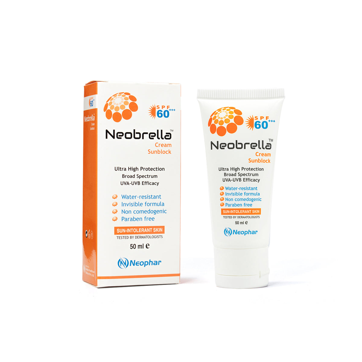 Neobrella Sunblock Cream SPF60 PA+++ – Neophar Skin Sciences
