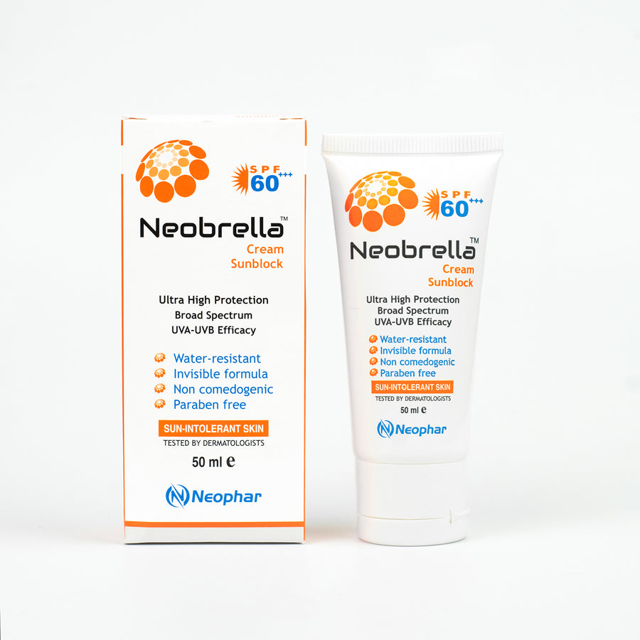 NEOBRELLA SPF 60 SUNBLOCK CREAM SPF60+++ - Neophar Skin Sciences